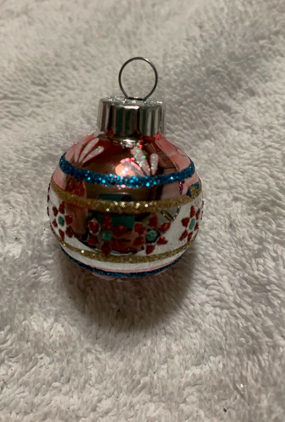 Shiny Brite by RADKO Glass Feather Tree Christmas Ornament | Etsy