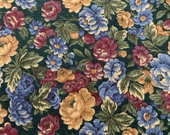 1/2 Yd Vintage All Over Flowers by VIP Cranston Cotton Fabric - Etsy
