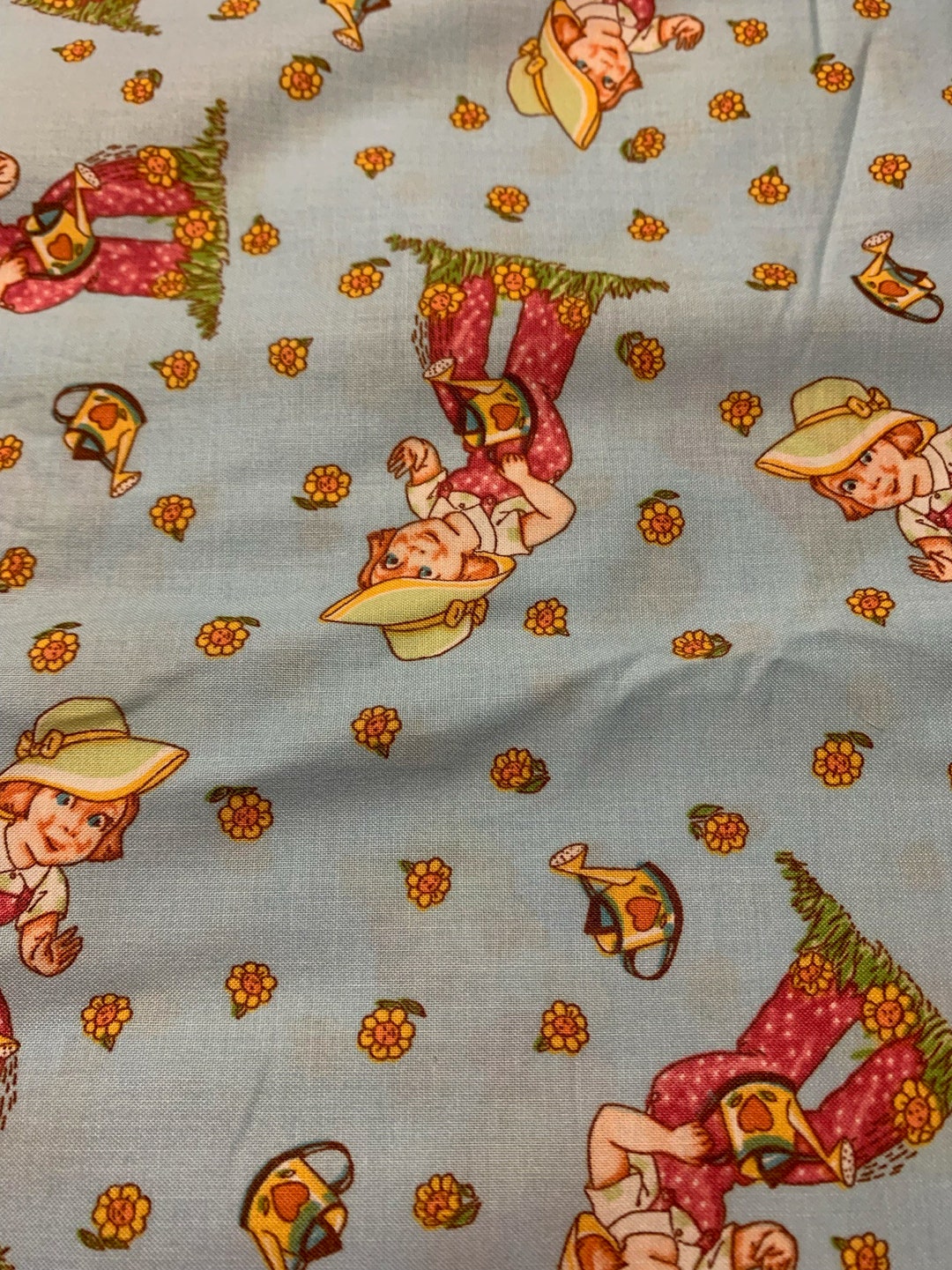 1/2 Yd Vintage Clothesline Collection Garden Party by Darlene Zimmerman ...