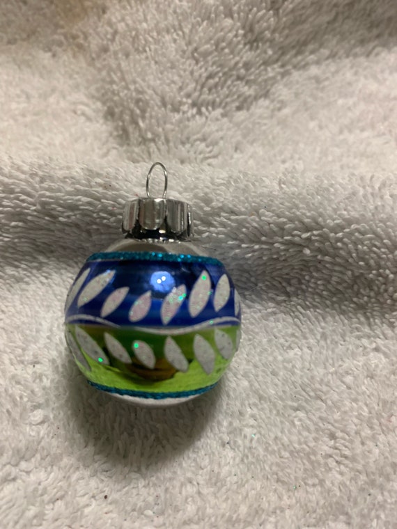 Shiny Brite by RADKO Glass Feather Tree Christmas Ornament | Etsy