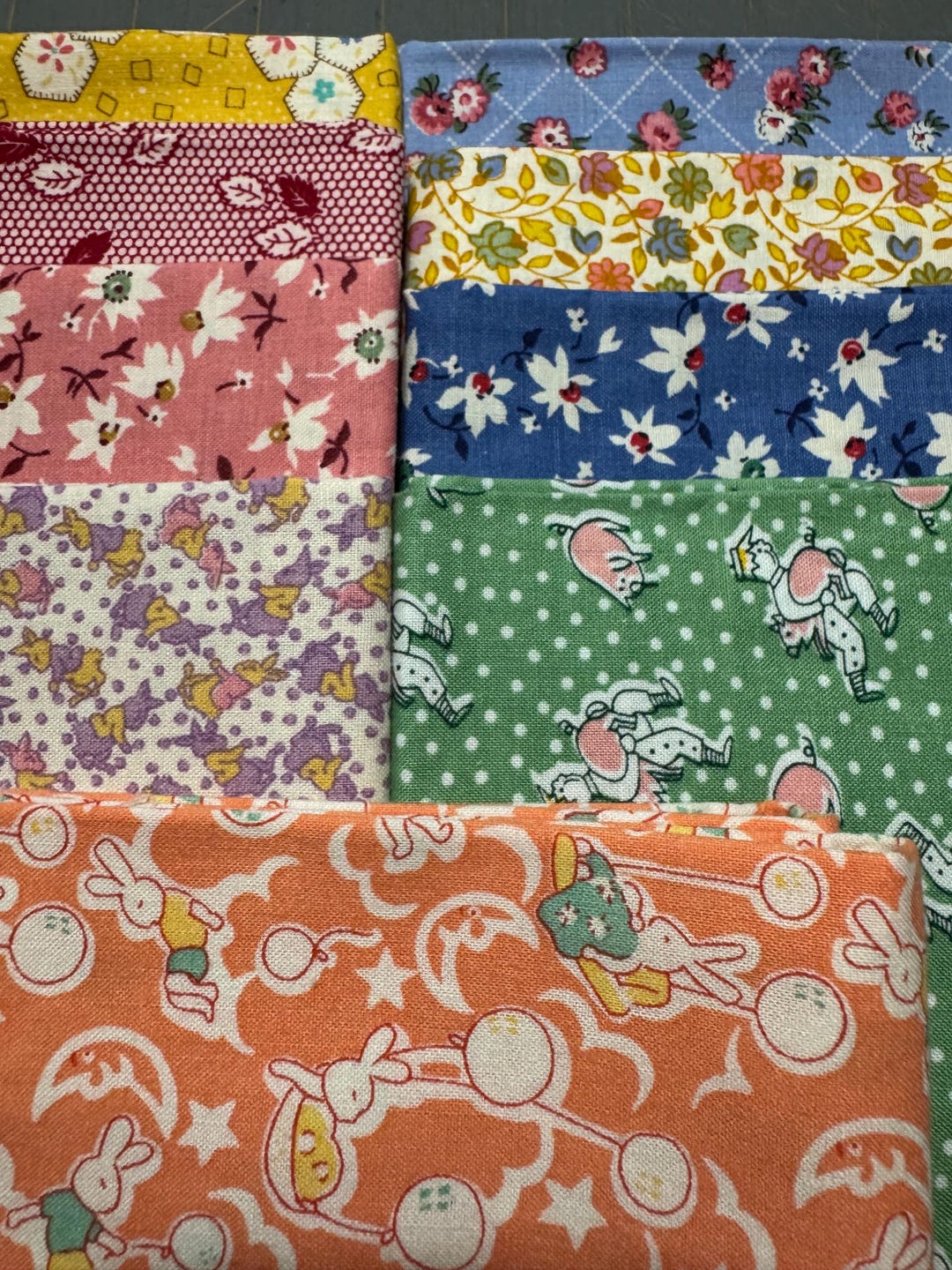 Fat Quarter 30’s Reproduction Print Cotton Fabric - Etsy