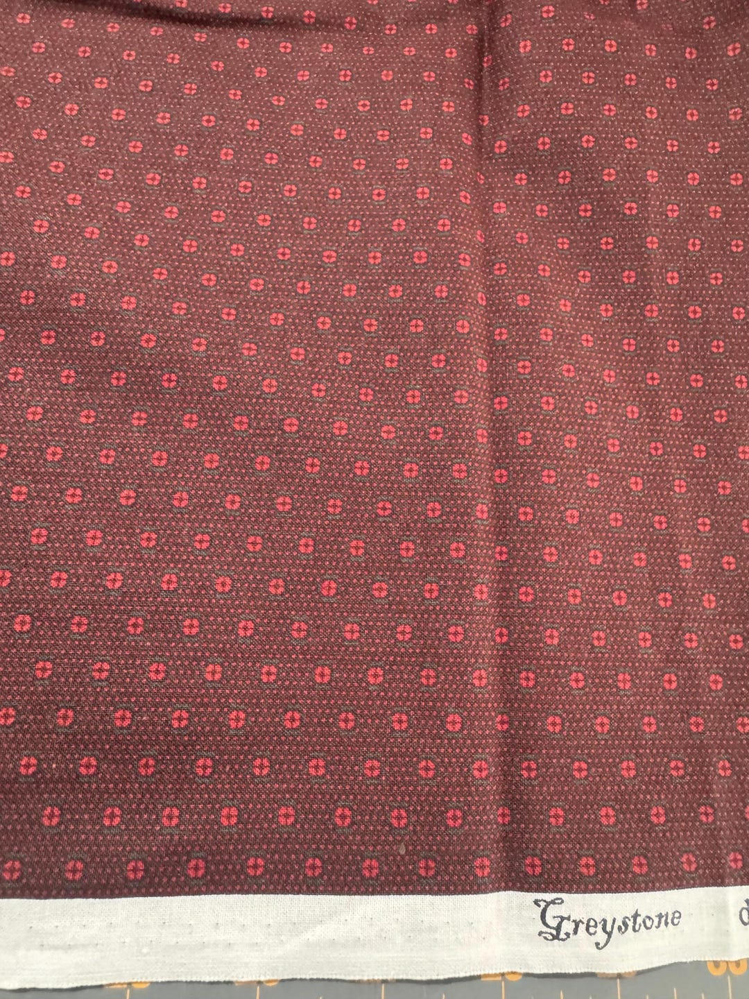 1/2 Yd Greystone 1800’s Reproduction Print by Paula Barnes for Marcus ...