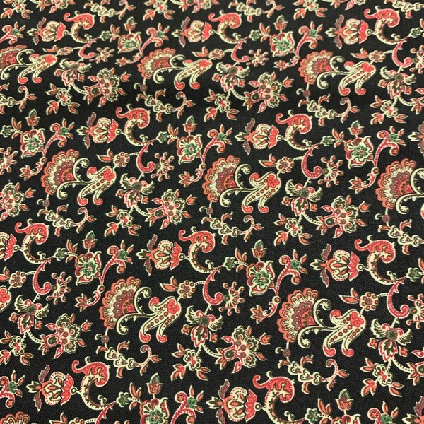 Polished Cotton Floral Fabric - Etsy