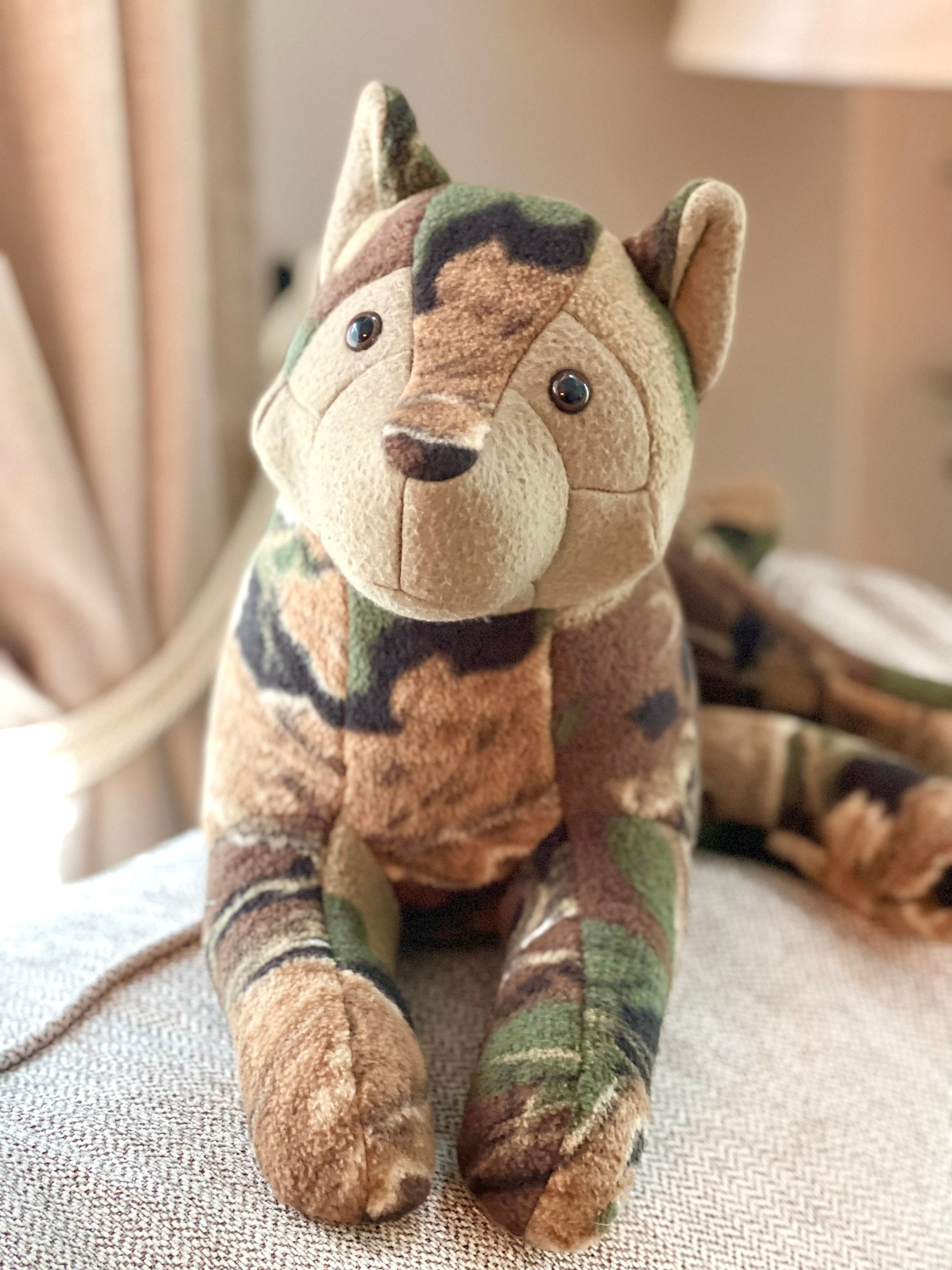 Wolf Memorable Toy Created From the Clothes of a Loved One , Memorial ...