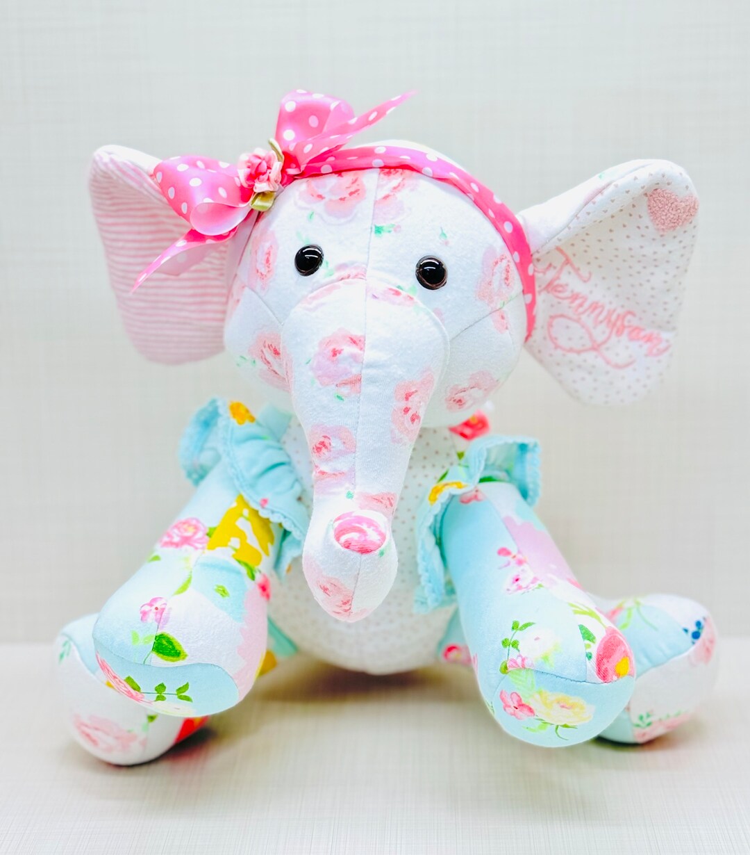 Baby Keepsake Toy Made From Outgrowing Baby Clothes , Custom Stuffed ...