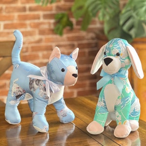 Memory Stuffed Animal Made Out of Outgrowing Baby Clothes, Memory Teddy ...