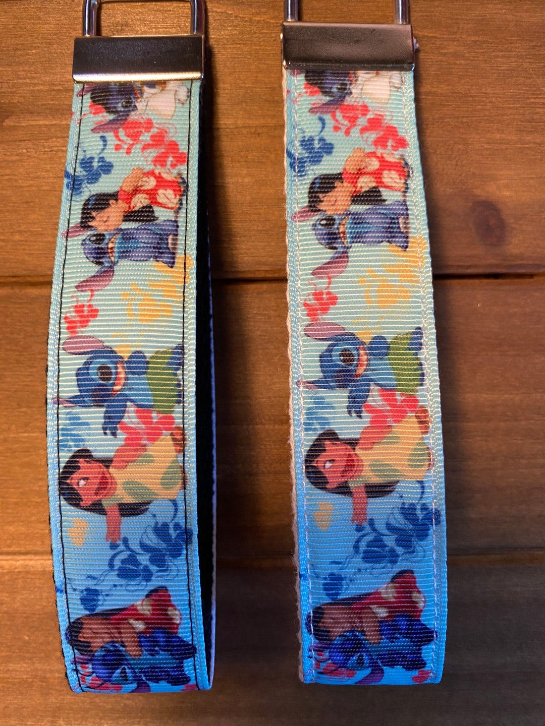 Wristlet Keychain Lilo and Stitch - Etsy