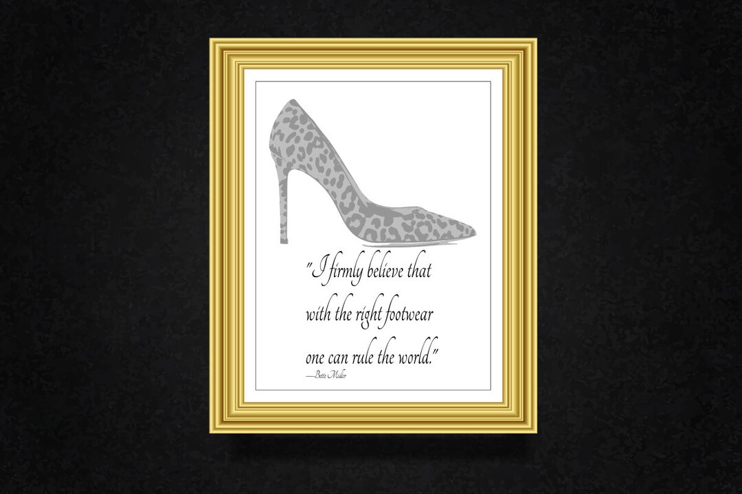 Designer Quote, Poster, Printable Wall Art, Digital Download, Fashion ...