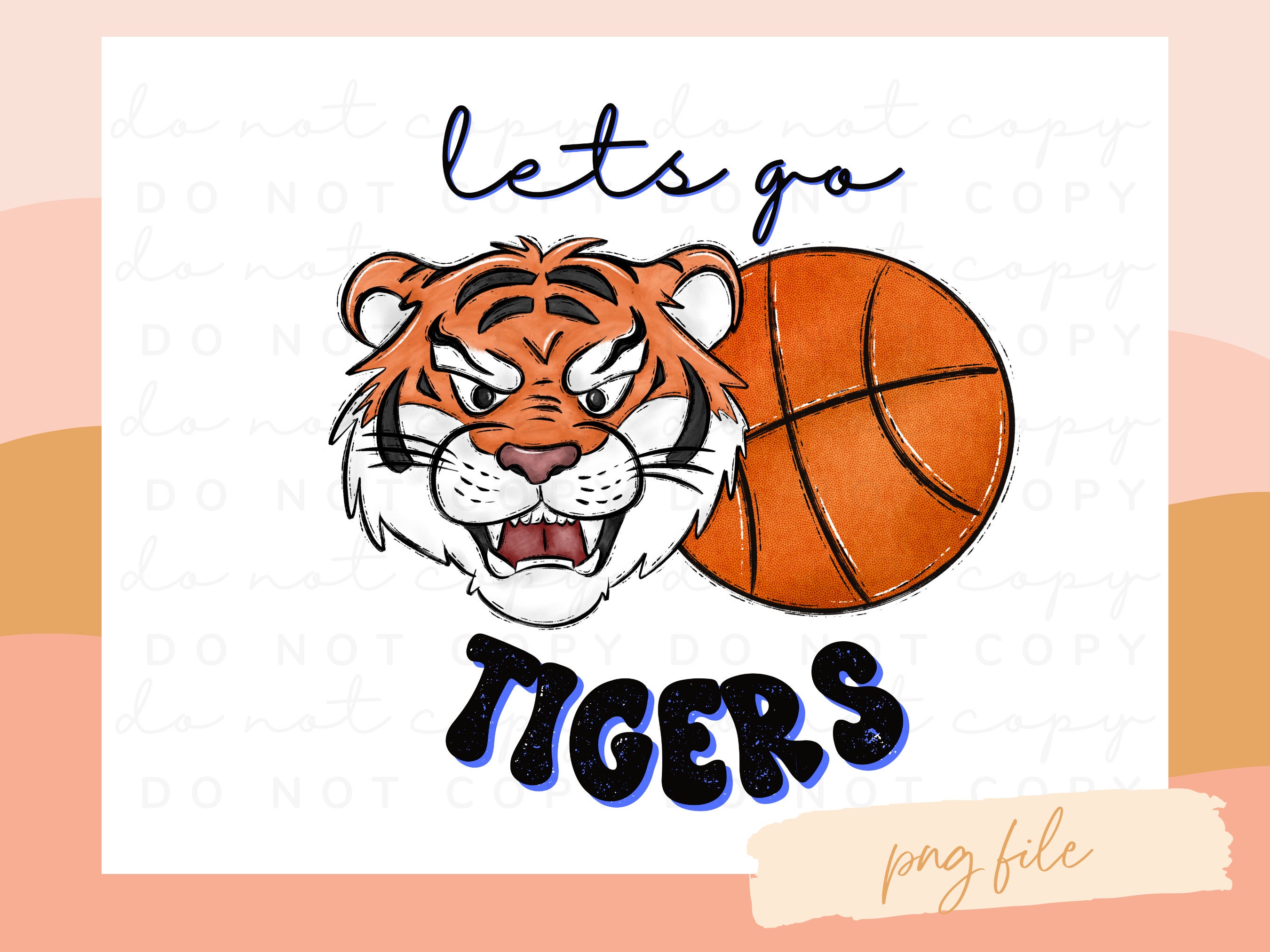 Tigers Mascot PNG | Mascot PNG | Tiger Basketball PNG | Tigers | Sports ...