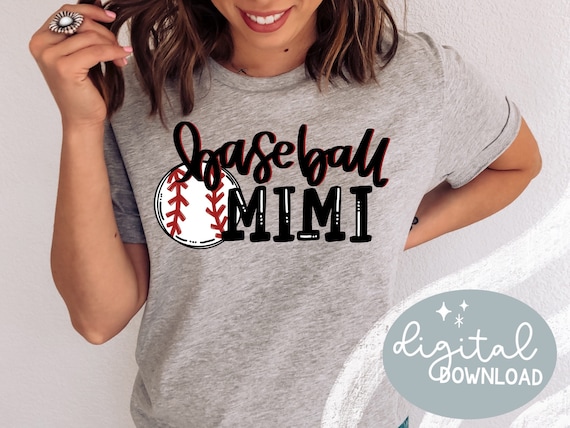Baseball Mimi Baseball Mimi PNG Baseball Mimi SVG | Etsy