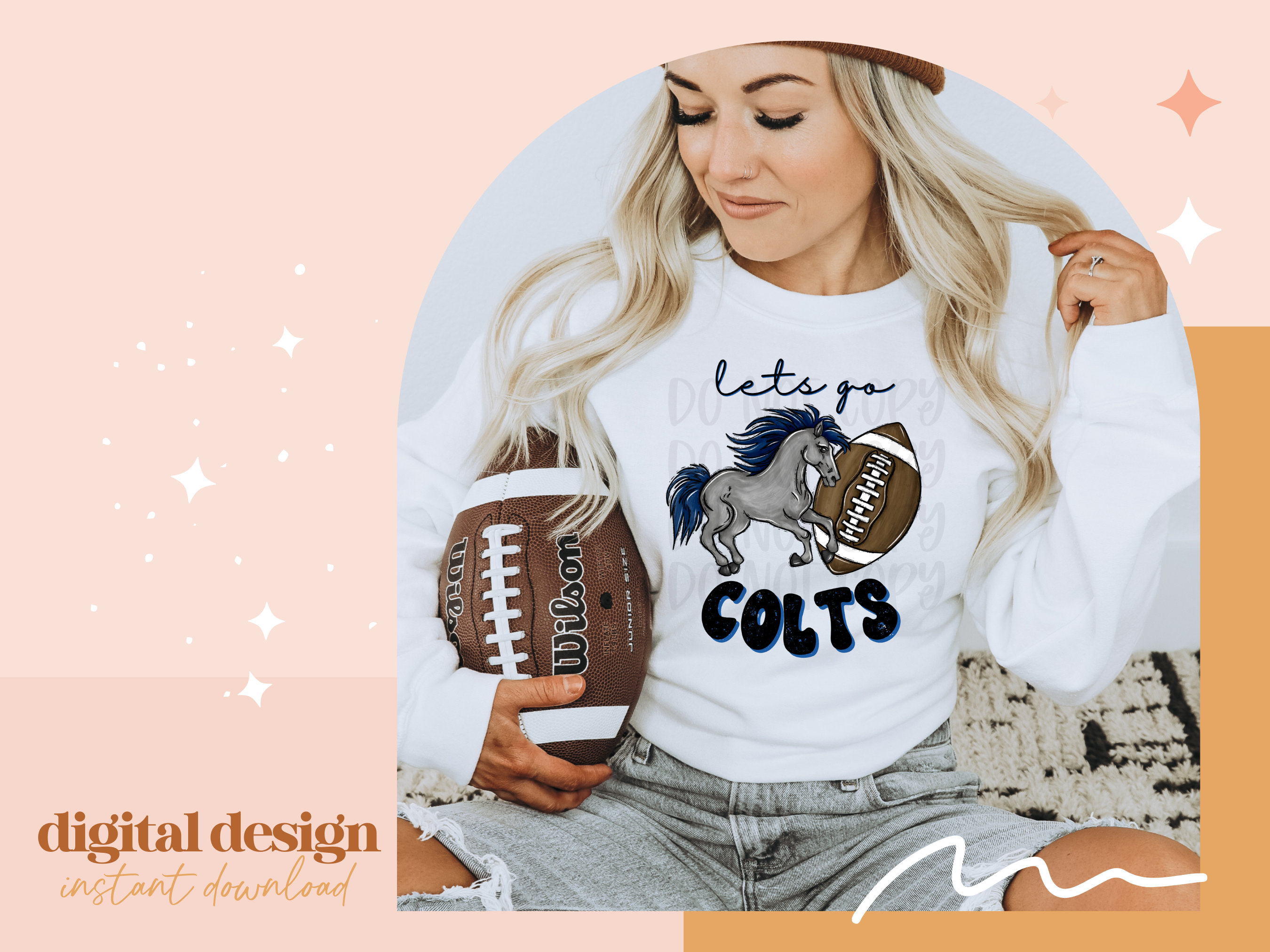 Colts Mascot PNG Mascot PNG Colt Mascot PNG Colts - Etsy