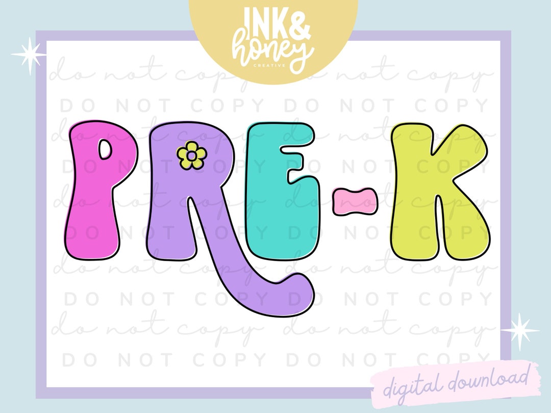 Pre-k PNG | Back to School PNG | Grade Level PNG | Pre-k | School Clip ...
