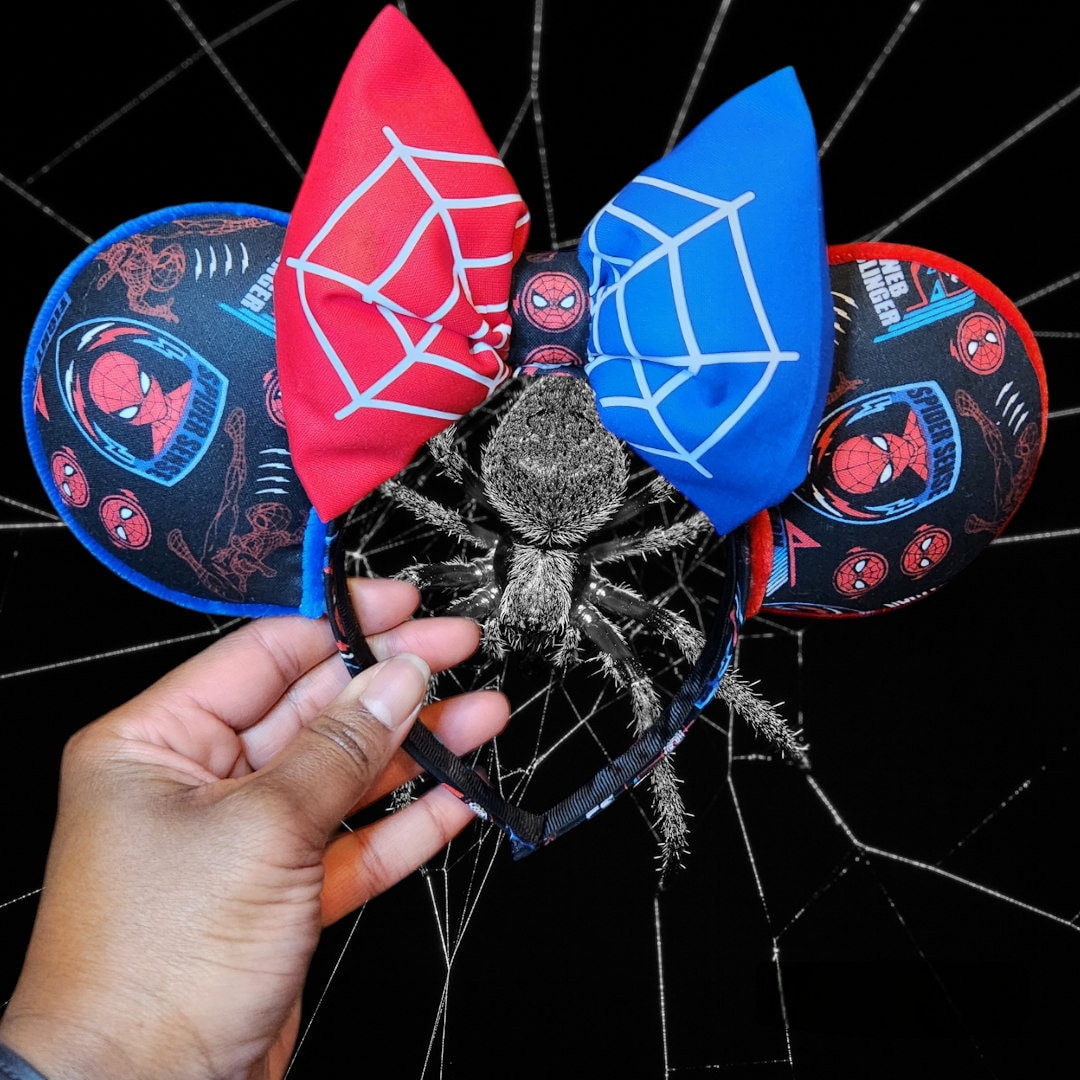 Spiderman Mouse Ears - Etsy