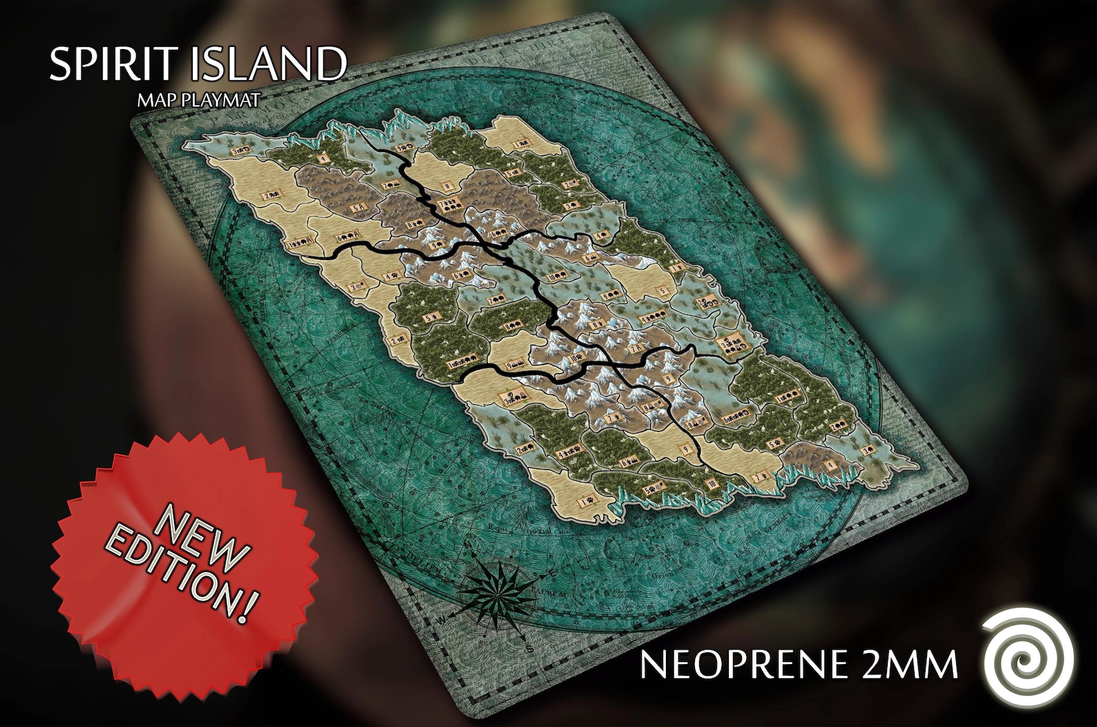 Spirit Island Map Compatible Gamemat - Etsy