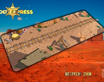 Colt Express Playmat - Etsy