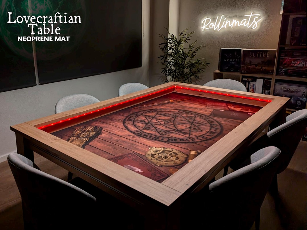 Lovecraftian Table Playmat ( Recommended for Cthulhu: Death May Die ...