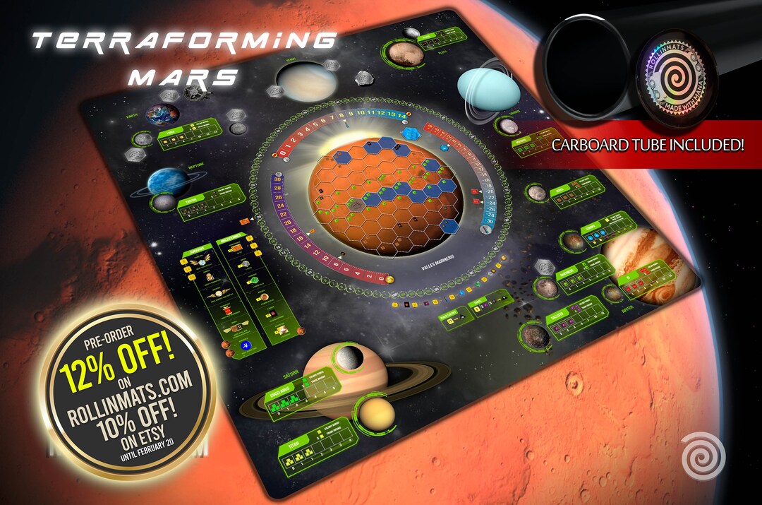Terraforming Mars Gamemat - Etsy