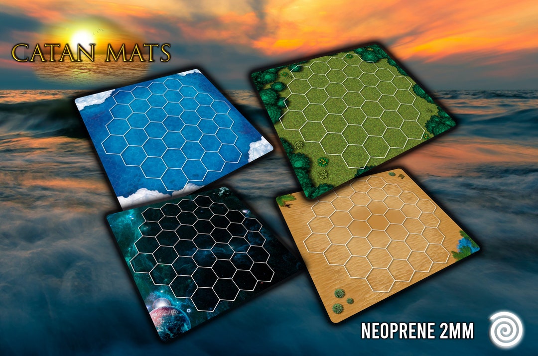 Catan Compatible Gamemats - Etsy