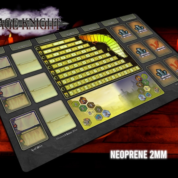 Mage Knight Playmat - Etsy