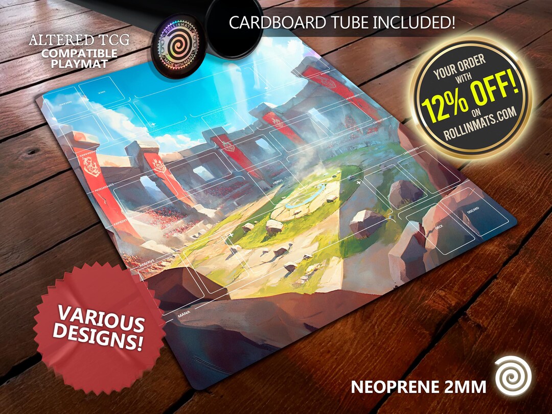 Playmat Altered TCG Compatible Gamemat - Etsy