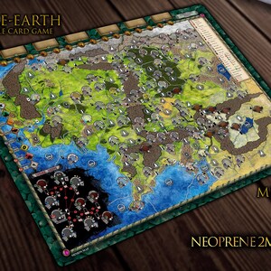 Playmat Middle - Earth Collectible Card Game ( 1995) MECCG - Etsy