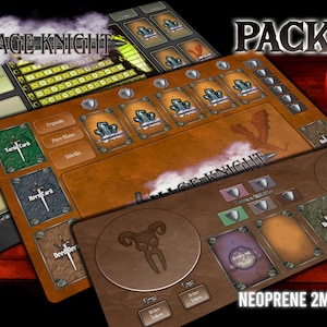 Bundle Gamemats Mage Knight UNOFFICIAL PRODUCT - Etsy