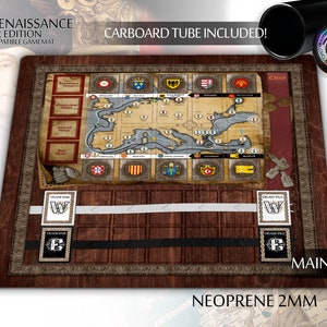 Pax Renaissance 2nd Edition Compatible Gamemat - Etsy