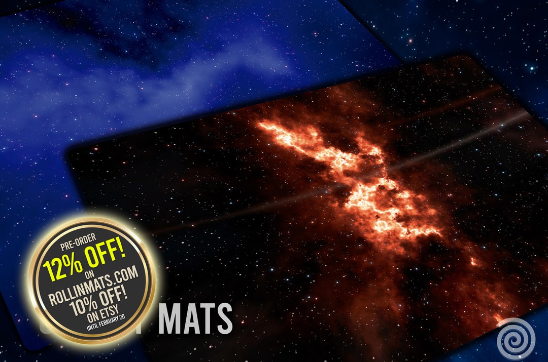Galactic Nebula Mat - Etsy