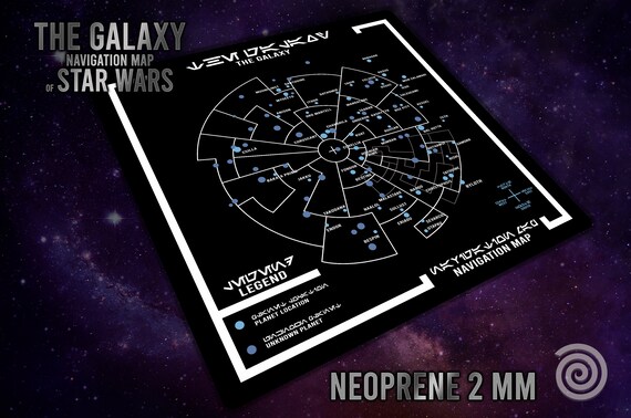 Mapa De Los Campos De Batalla Galácticos De Star Wars