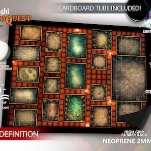 Deluxe Playmat Heroquest First Light Compatible Gamemat - Etsy