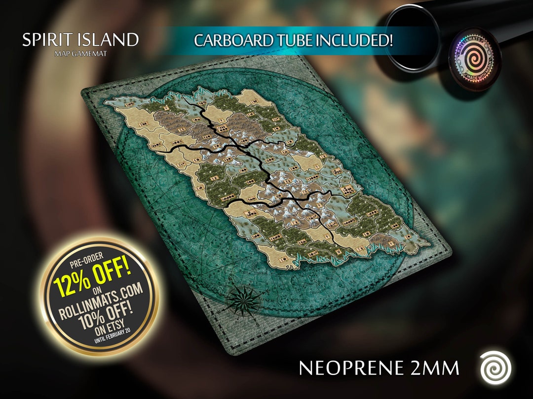 Spirit Island Map Gamemat - Etsy