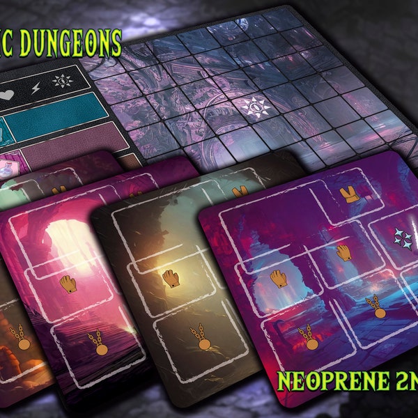 Playmat Tiny Epic Dungeons - Etsy