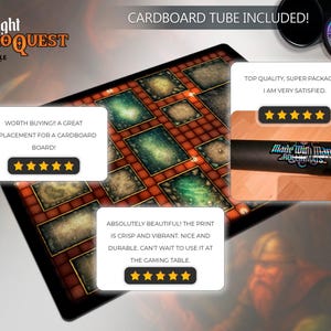 Deluxe Playmat Heroquest First Light Compatible Gamemat - Etsy