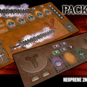 Bundle Gamemats Mage Knight UNOFFICIAL PRODUCT - Etsy
