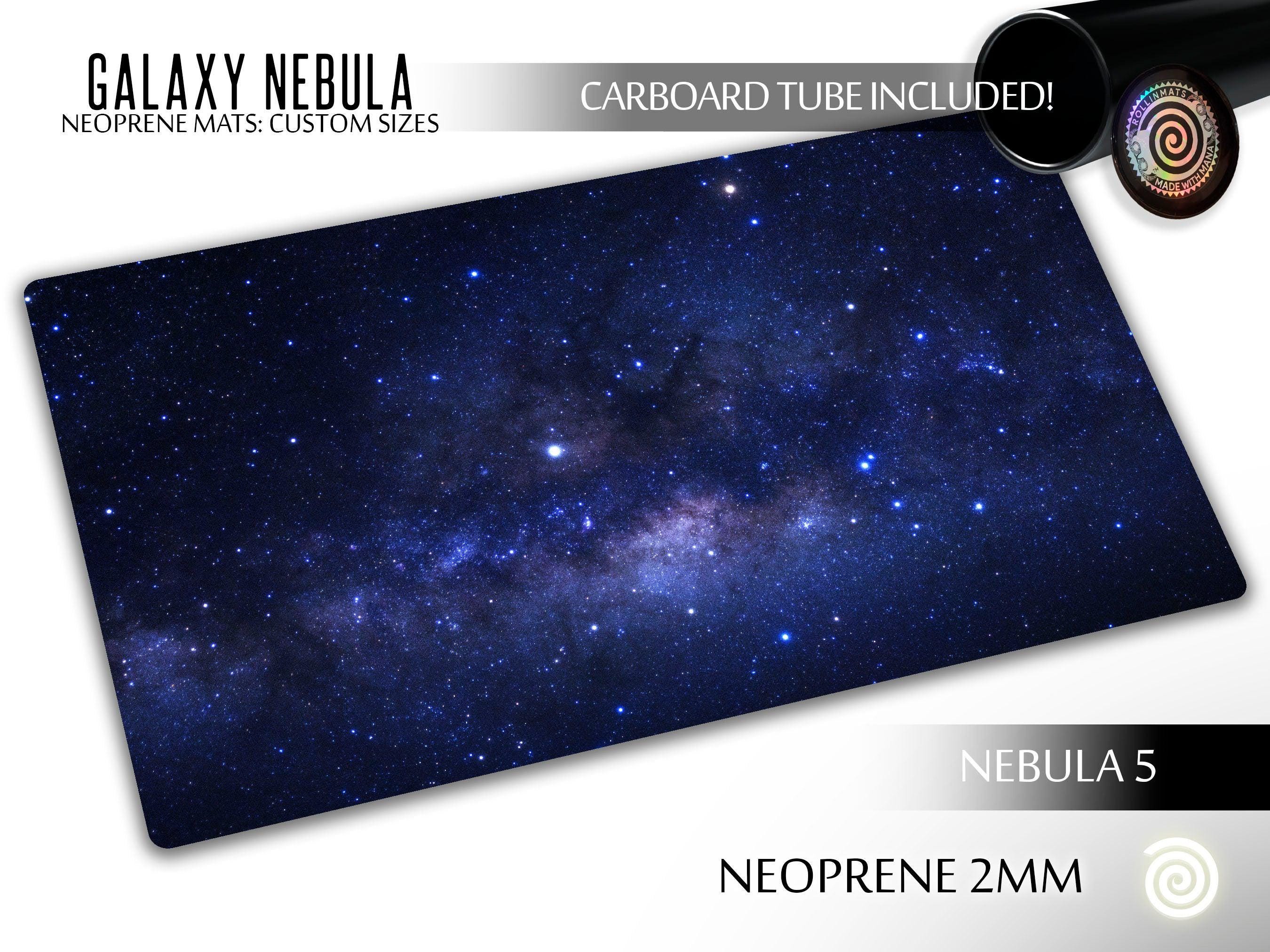 Galaxy Nebula Neoprene Mats Custom Sizes - Etsy