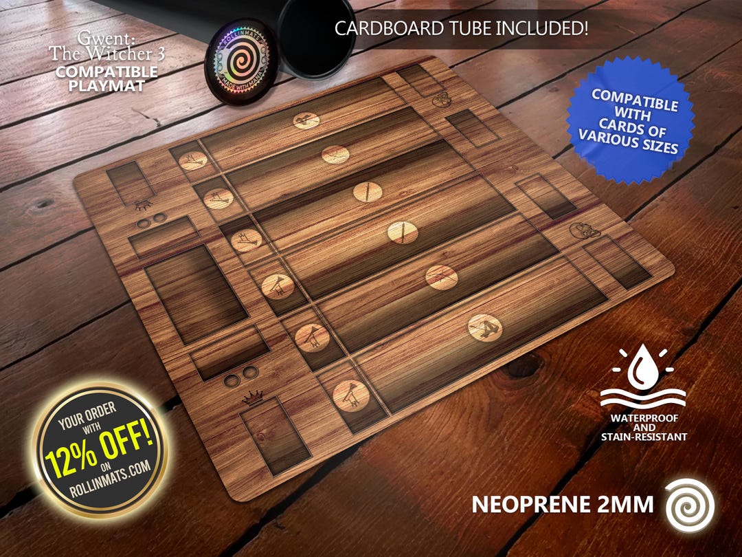 Playmat Witcher 3 Gwent Card Game - Etsy UK
