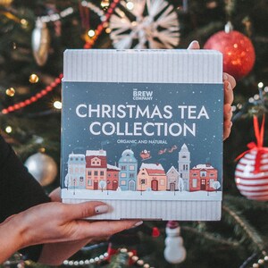 Premium Christmas Tea Gift Set Personalized Xmas Loose Leaf Tea ...