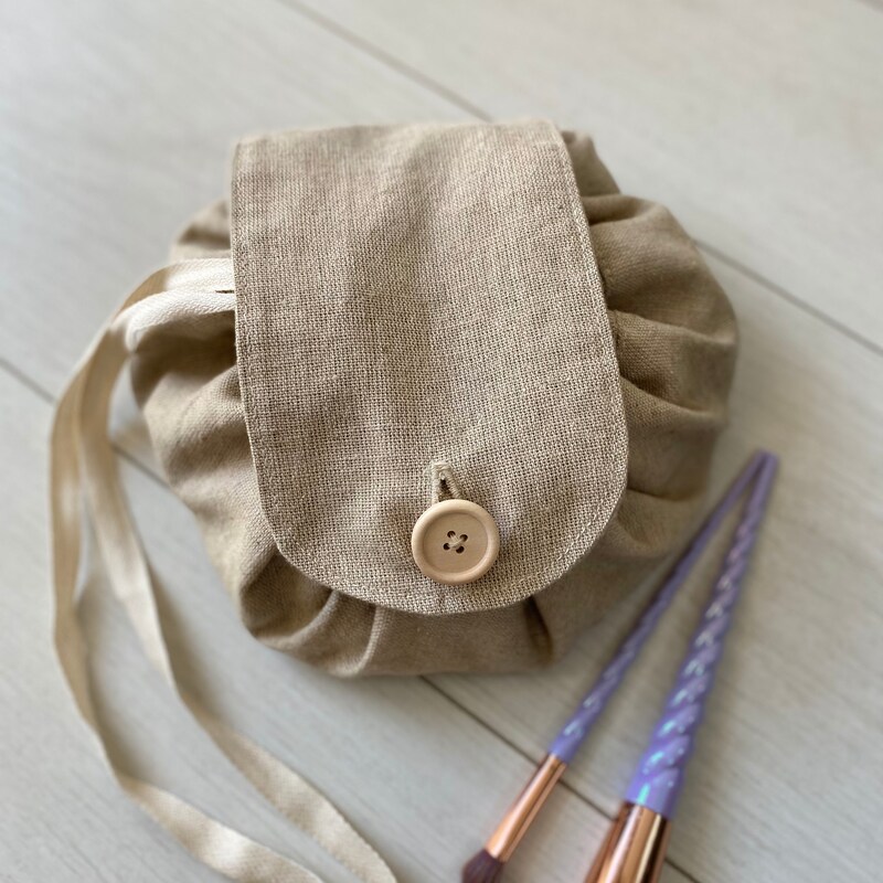 Drawstring Makeup Bag - Etsy