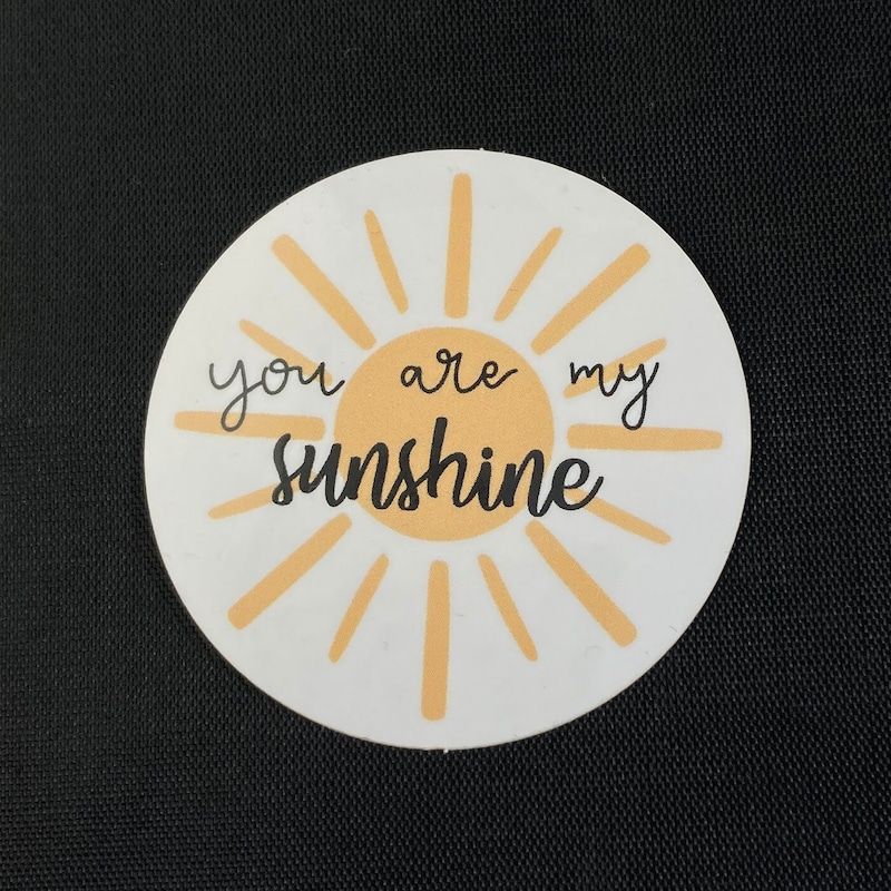 Sunshine Sticker - Etsy