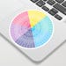 4" Feelings Wheel Sticker Mental Health Decal Emotions Laptop and ...