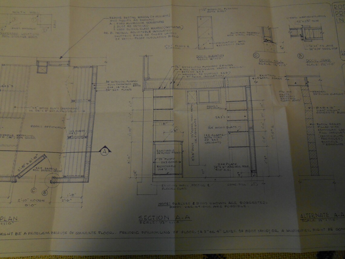 Rodale Press Blueprints - Etsy