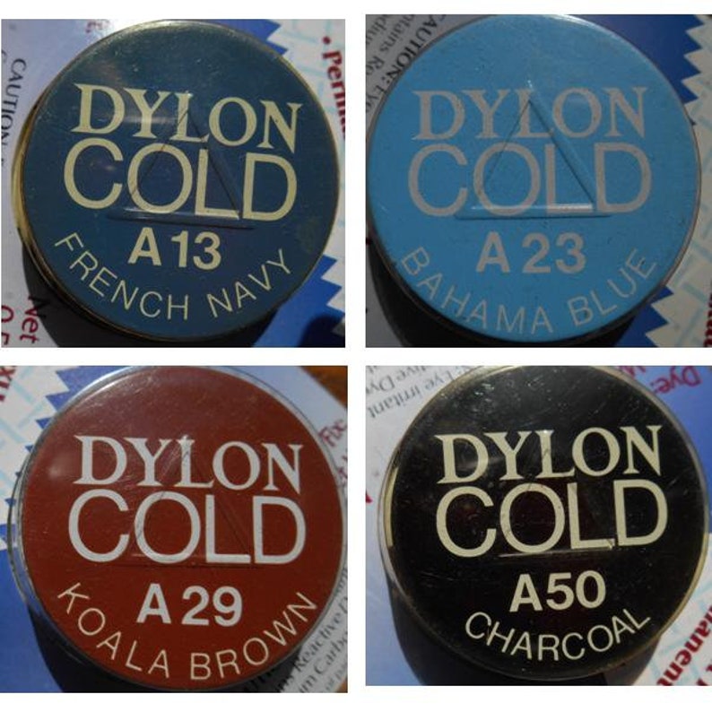 DYLON Cold Water Fabric Dye - Etsy