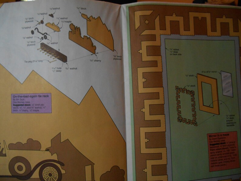 Wood Magazine Super Scrollsaw Patterns - Etsy