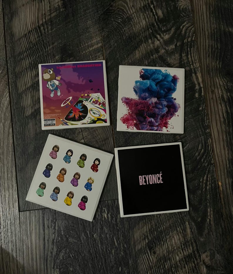 Album Coasters- Choose Your Album Covers - Etsy