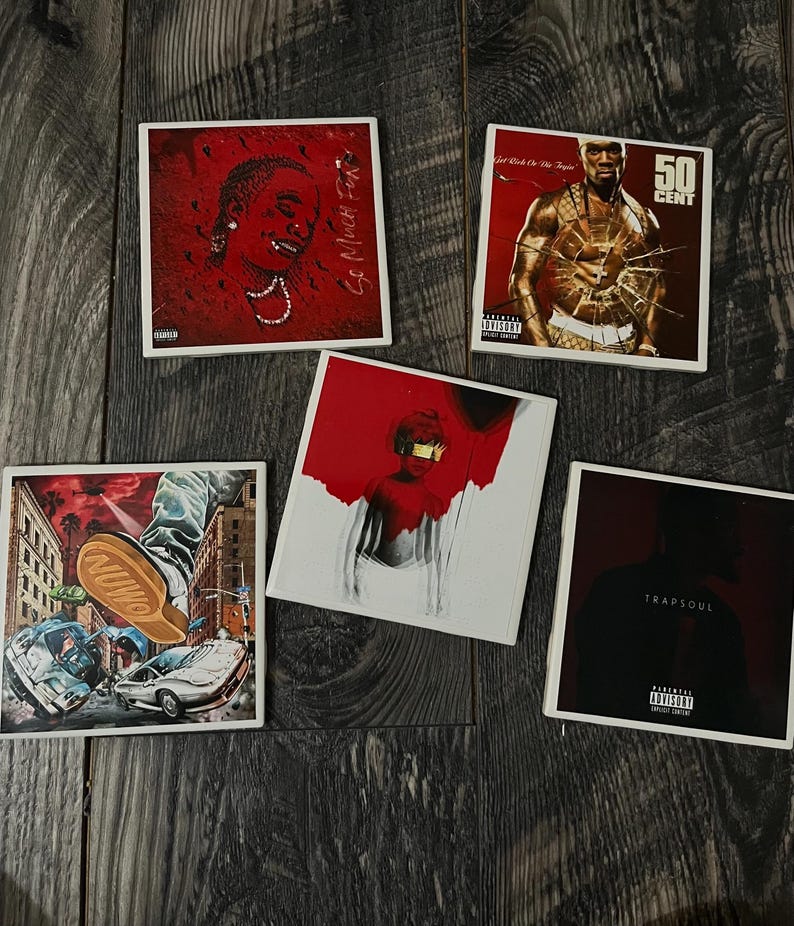 Album Coasters- Choose Your Album Covers - Etsy