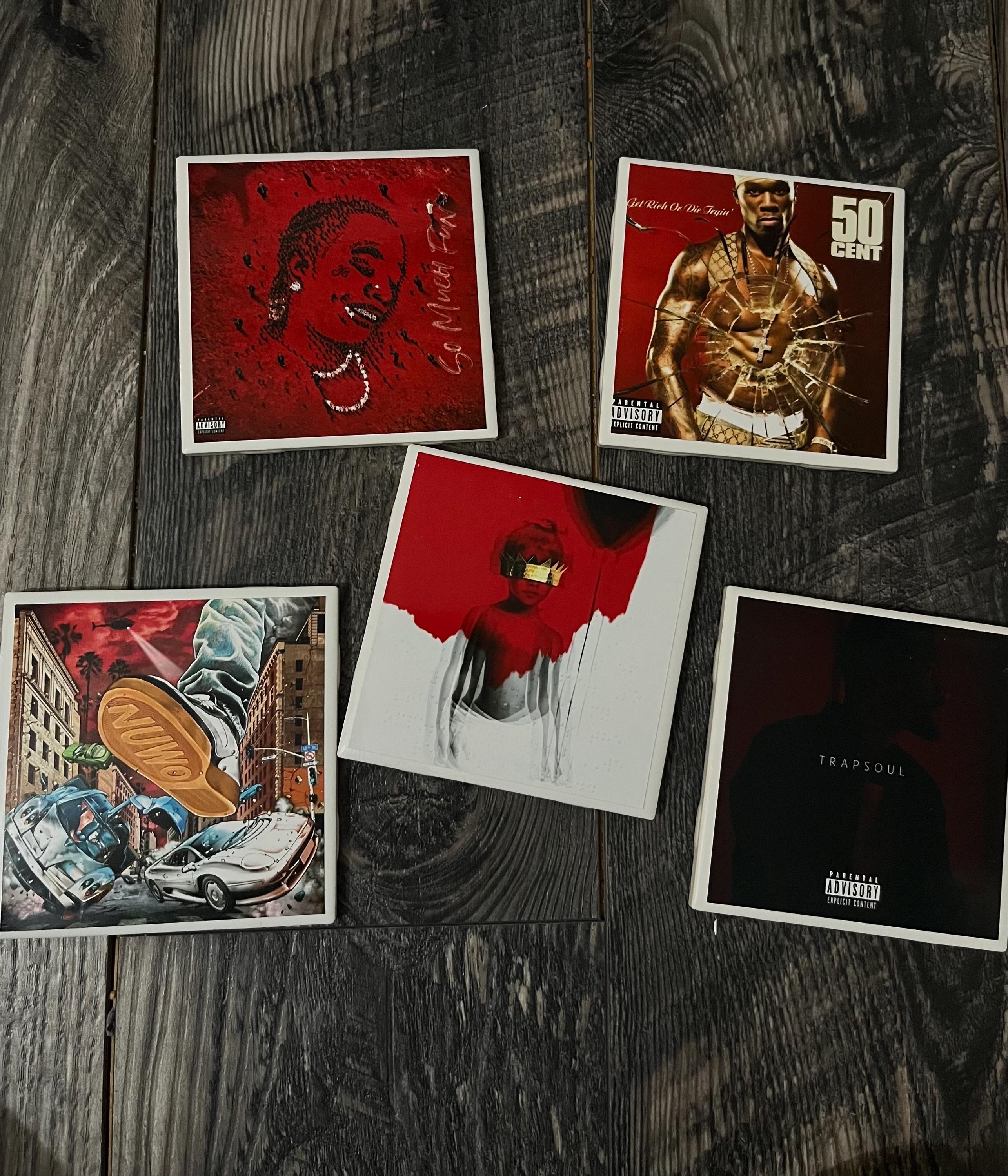 Album Coasters- Choose Your Album Covers - Etsy