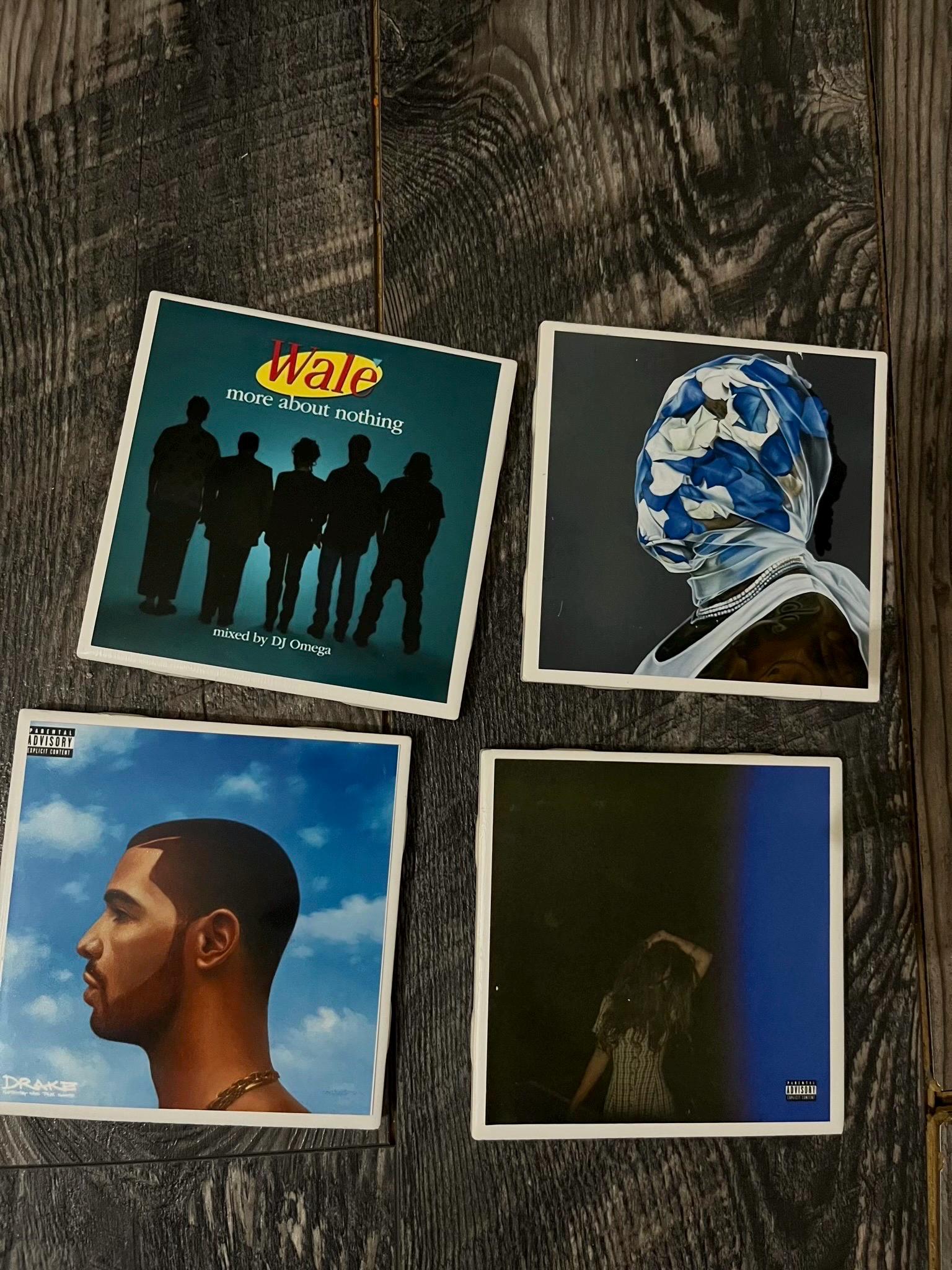 Album Coasters- Choose Your Album Covers - Etsy