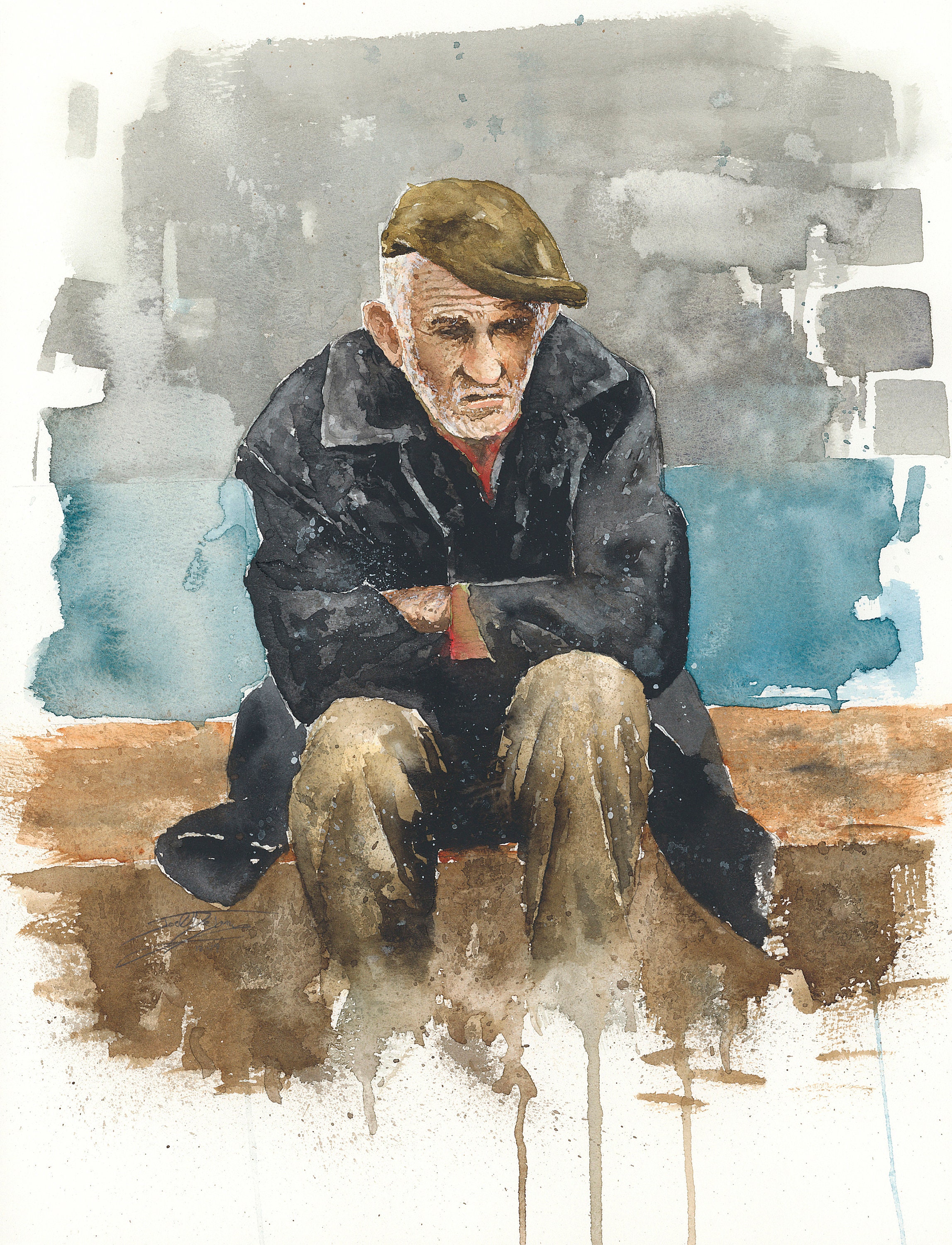 Poor Dressed Man Art