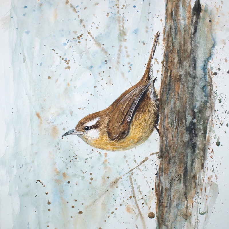 Wren Painting - Etsy