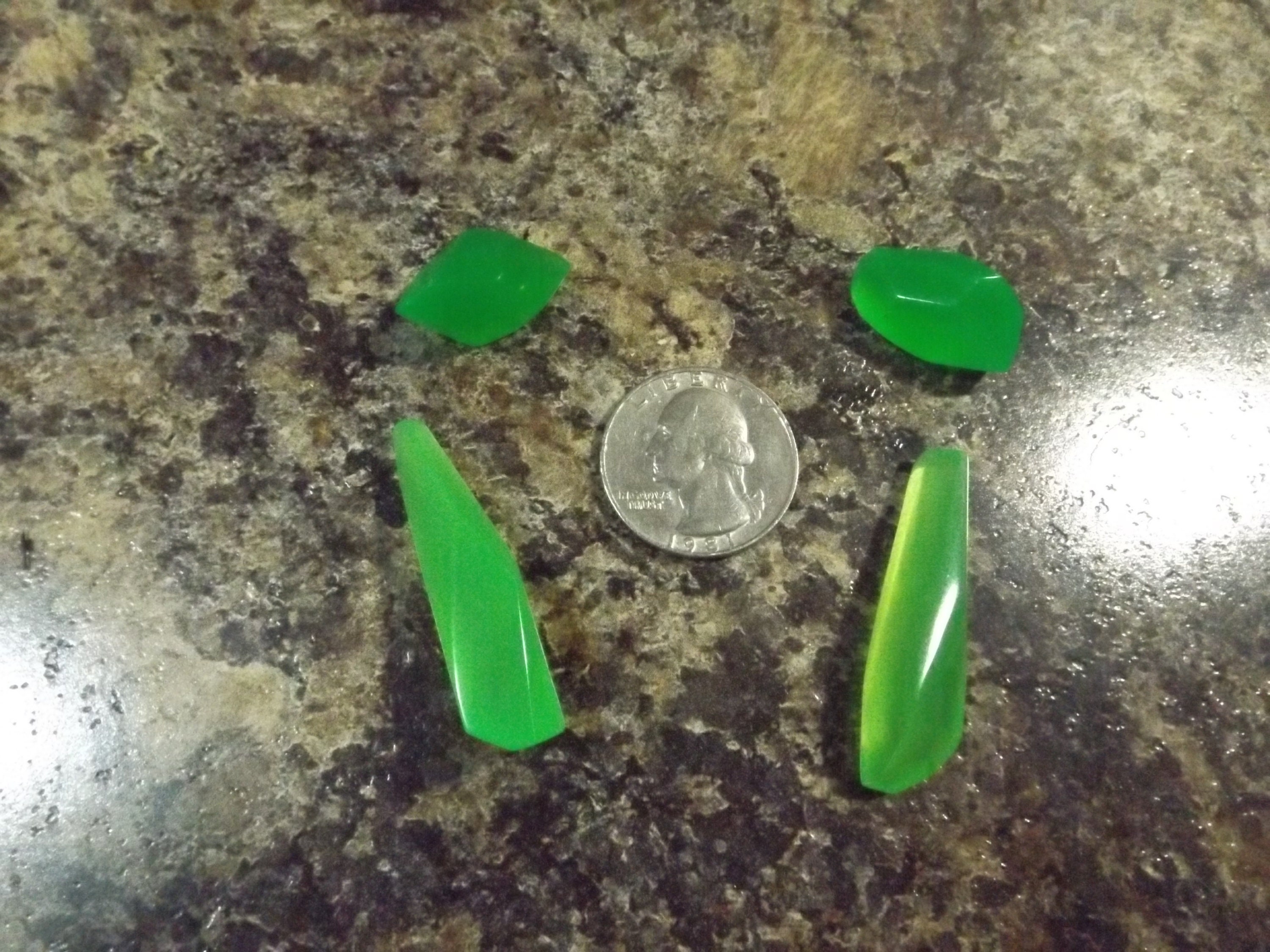 Kryptonite Inspired Cosplay Prop Shard Glow in the Dark - Etsy